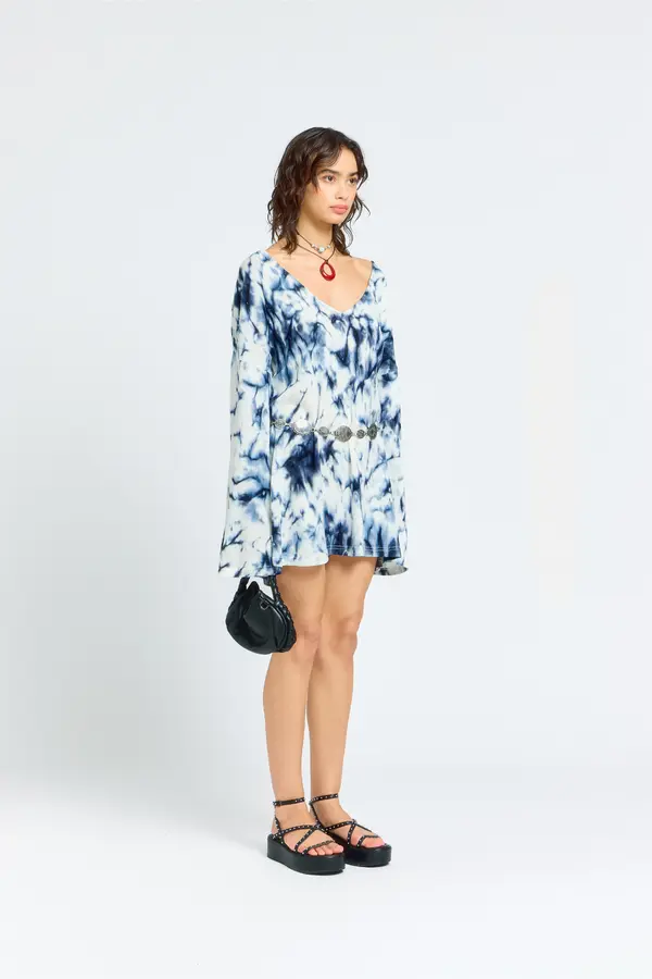 Sab Studio Elowyn Mini Dress With Belt