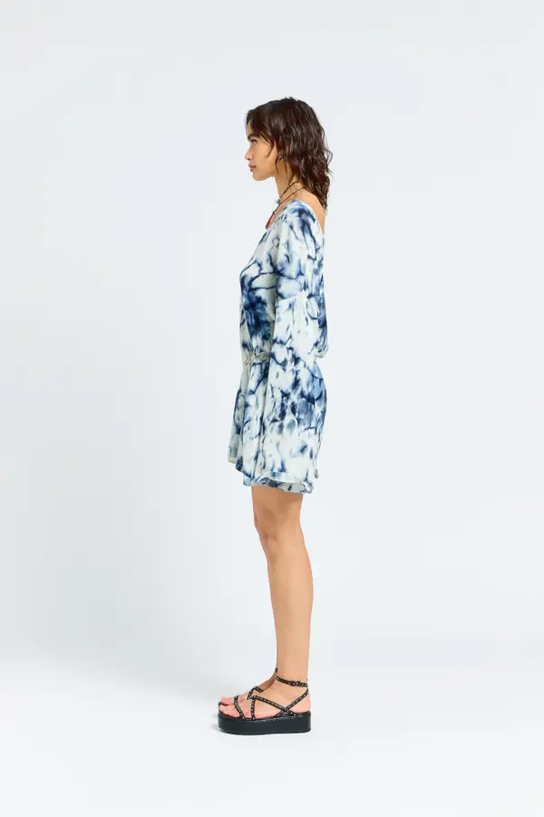 Sab Studio Elowyn Mini Dress With Belt