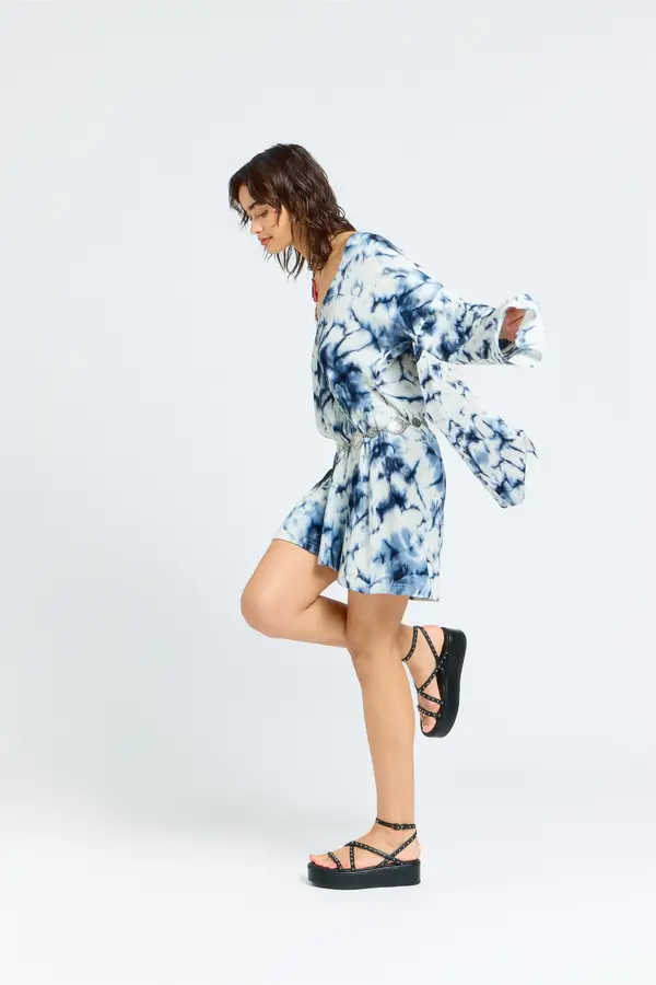 Sab Studio Elowyn Mini Dress With Belt