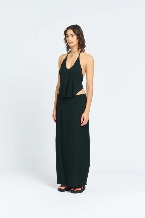 Sab Studio Isla Halter Top - Black