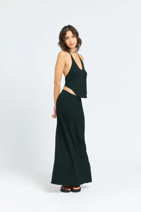 Sab Studio Olivia Maxi Skirt - Black