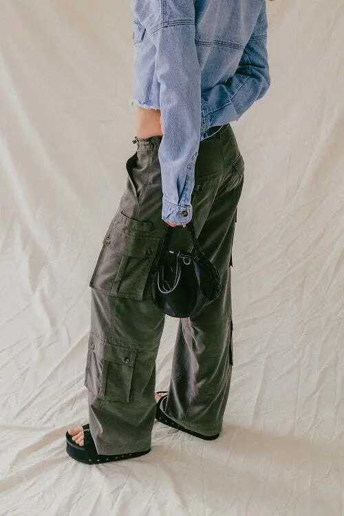 Sab Studio The Dream Cargo Pant - Olive Green