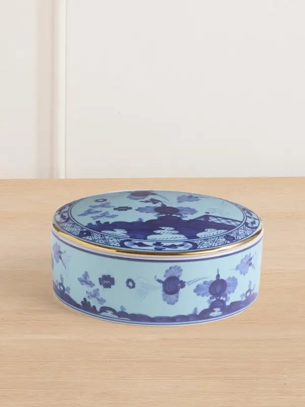 GINORI 1735 Oriente Italiano Porcelain Jewelry Box