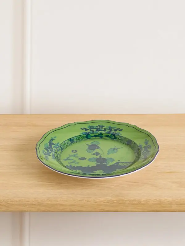 GINORI 1735 Oriente Italiano Porcelain Dessert Plate - Green