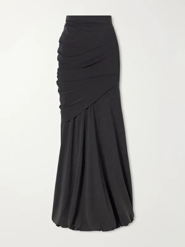 CORTANA Myia Crepe Maxi Skirt