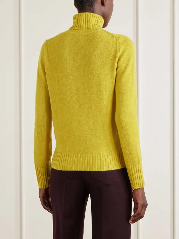ALLUDE Turtleneck Cashmere Sweater
