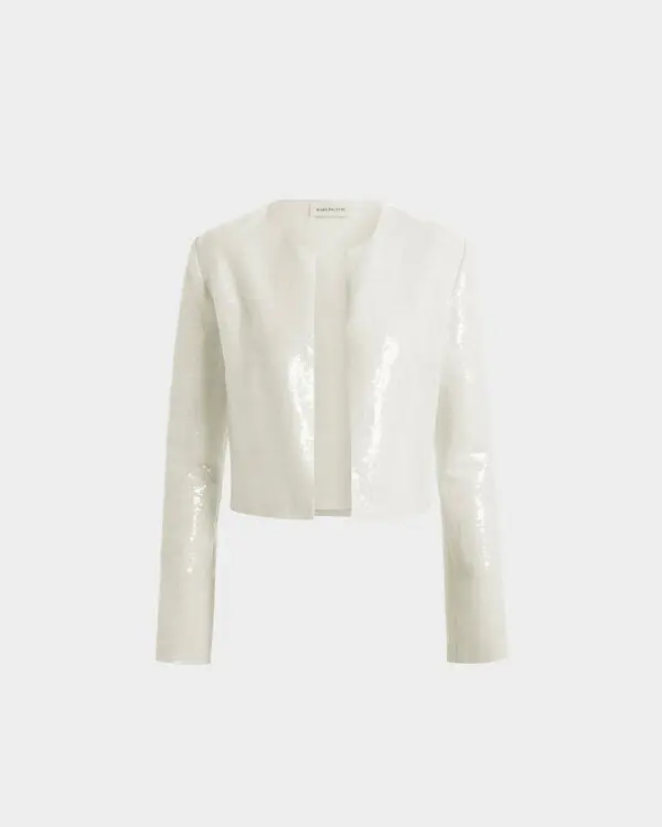 16Arlington Keid Cardigan - White