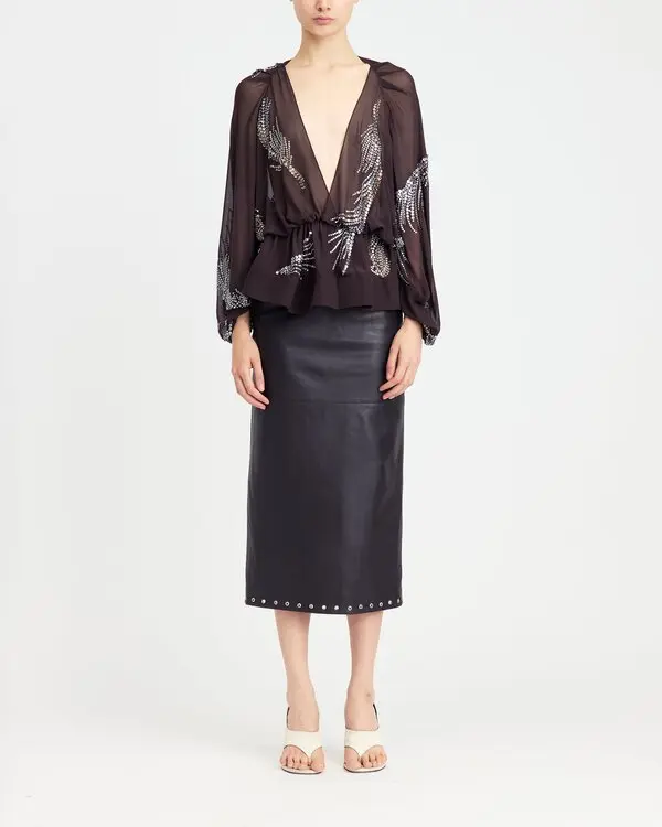 16Arlington Tula Top With Crystal Embellishments