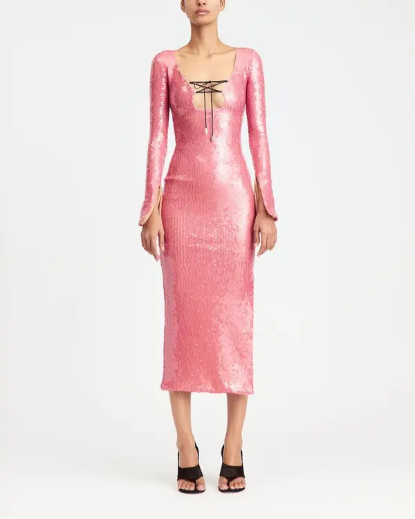 16Arlington Solaria Midi Dress