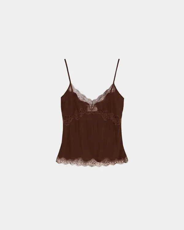 16Arlington Clio Top - Chocolate