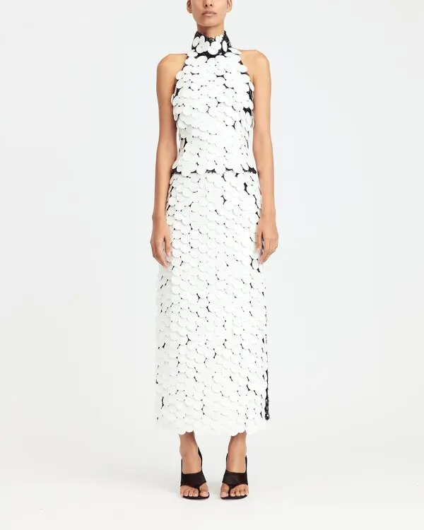 16Arlington Dia Sequin Midi Skirt - Brown