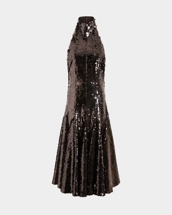 16Arlington Mika Midi Dress - Brown