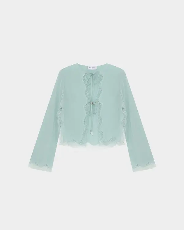16Arlington Filipa Cardigan - Pale Green