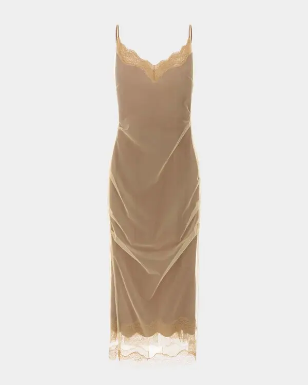16Arlington Andrea Midi Dress - Toffee