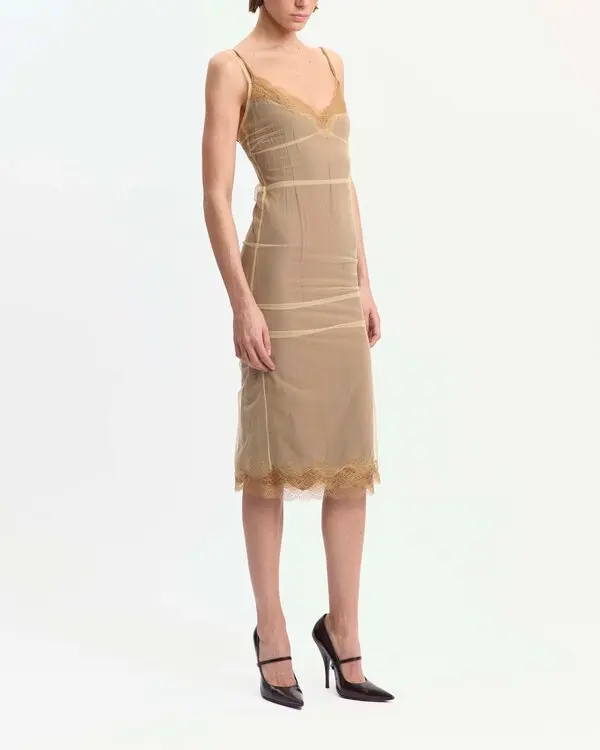 16Arlington Andrea Midi Dress - Toffee