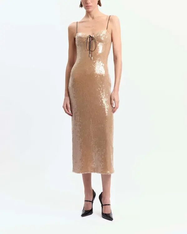 16Arlington Che Midi Dress