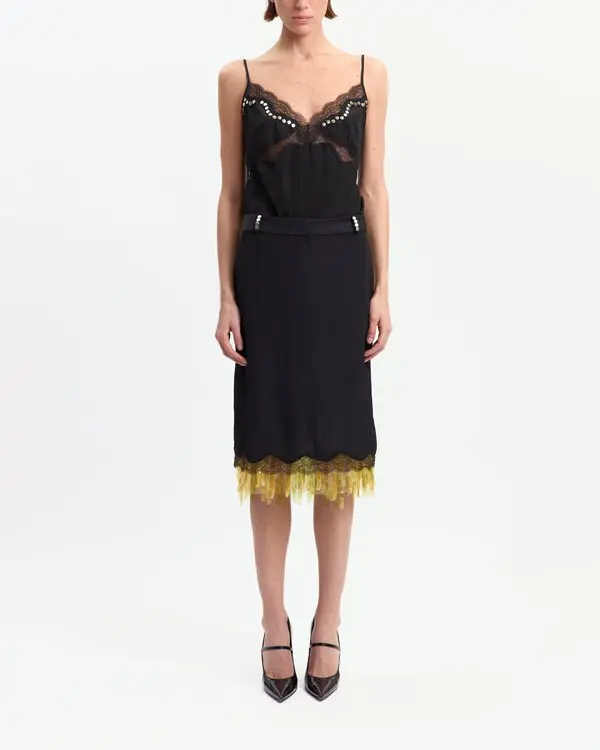 16Arlington Vea Midi Skirt