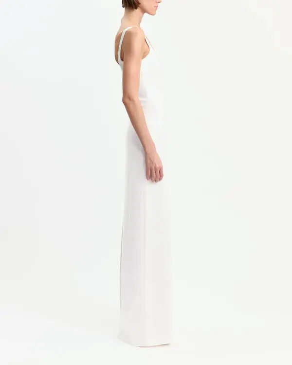 16Arlington Electra Sequin Gown - White