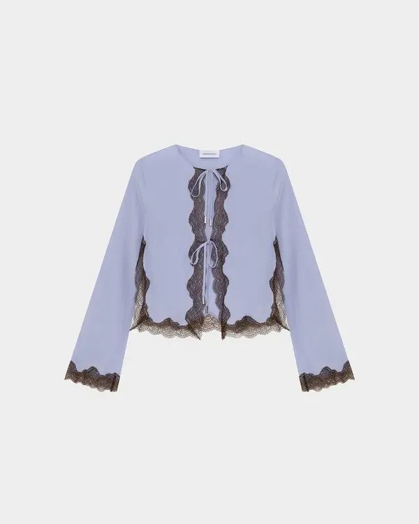 16Arlington Filipa Cardigan - Pale Lilac