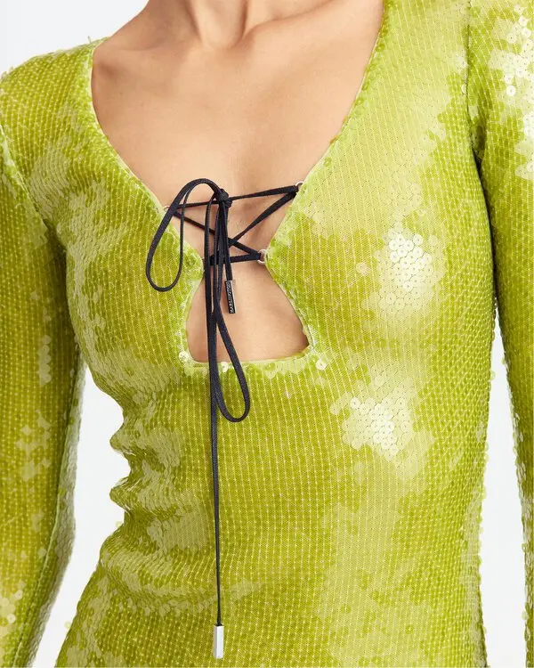 16Arlington Solaria Midi Dress - Green