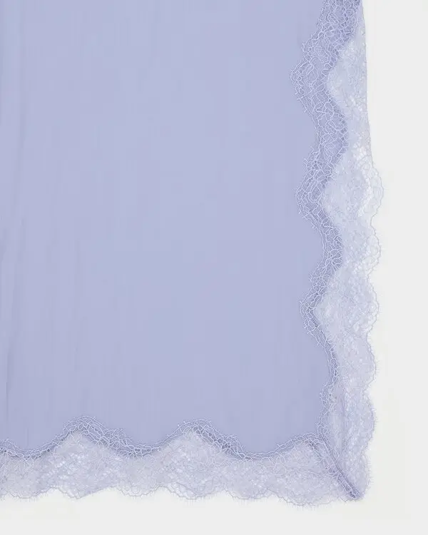 16Arlington Ricci Wide-leg Trousers With Lace Trim