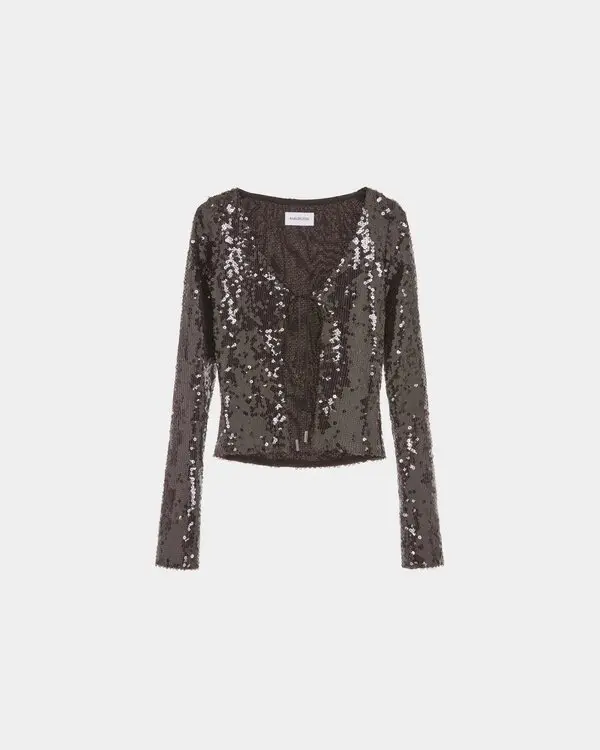 16Arlington Elin Cardigan - Paillette