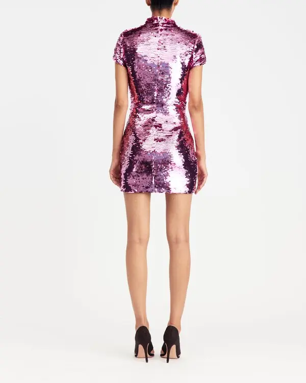 16Arlington Iona Mini Dress - Pink
