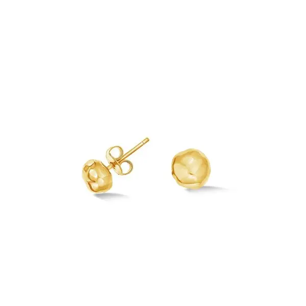 DOWER & HALL Medium Signature Nomad Nugget™ Studs - Gold