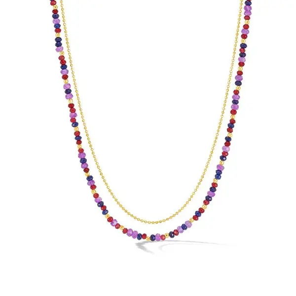 DOWER & HALL Cassis Orissa Necklace - Gold