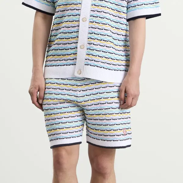 Casablanca Tuck Stitch Shorts