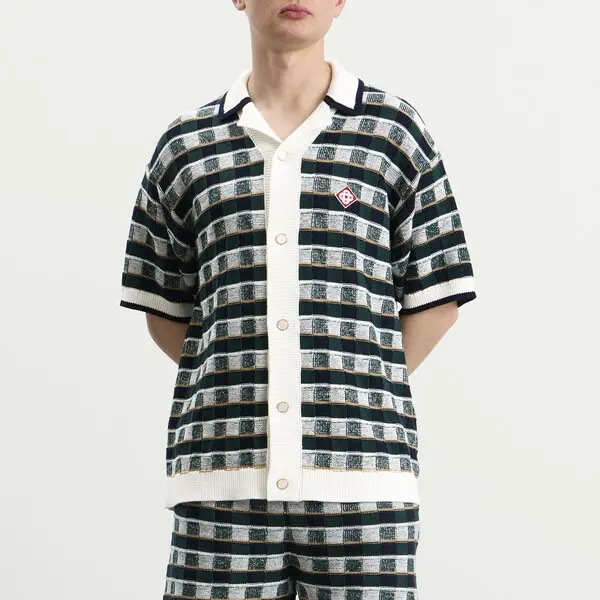 Casablanca Mosaic Check Shirt