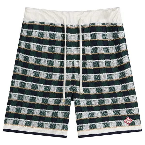 Casablanca Mosaic Check Shorts