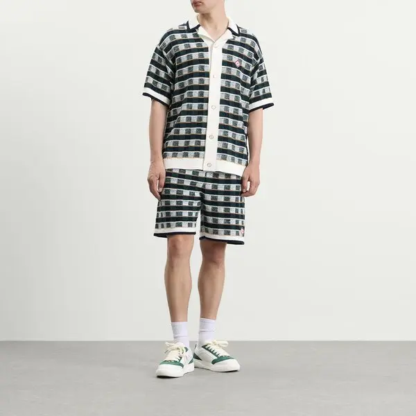 Casablanca Mosaic Check Shorts