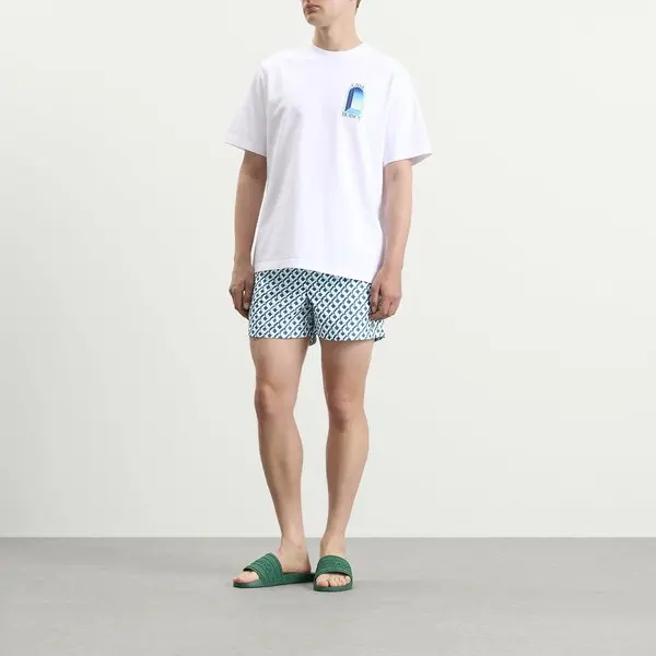 Casablanca Printed Swim Shorts