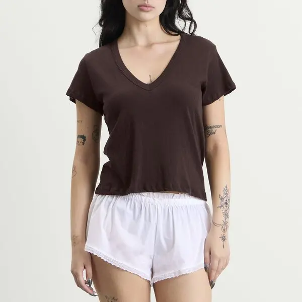 LESET Laura V-neck T-shirt