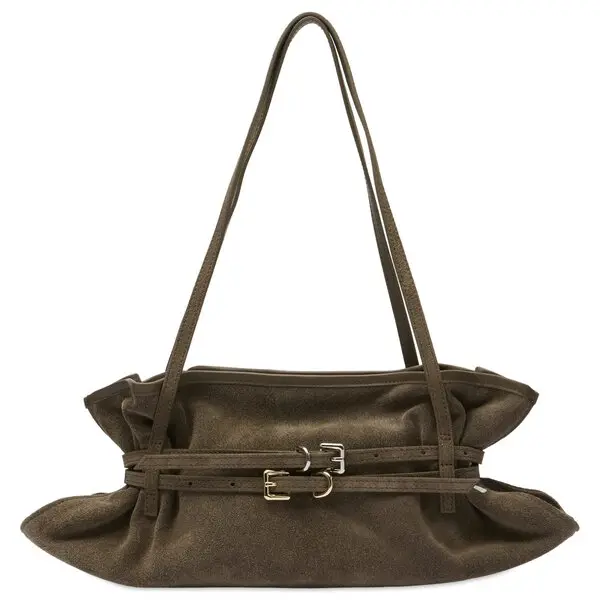 JUSTINE CLENQUET Sidney Evening Suede Bag