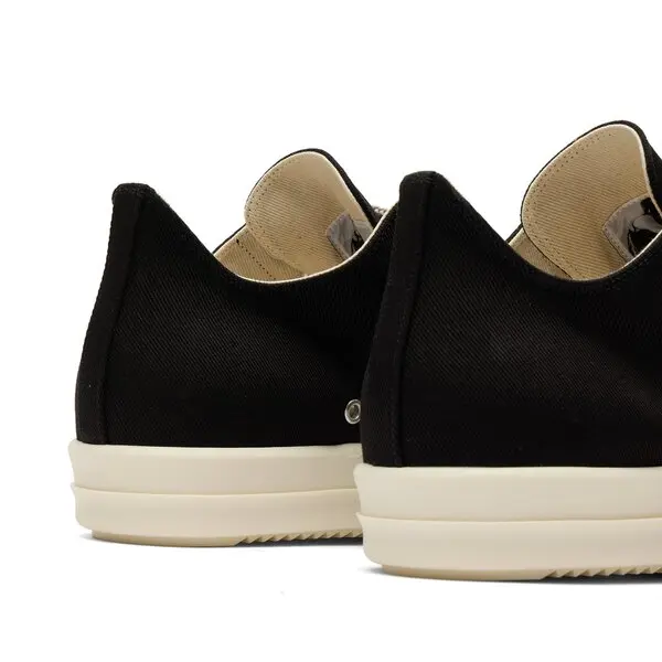 Rick Owens Denim Jumbolace Low Sneaks