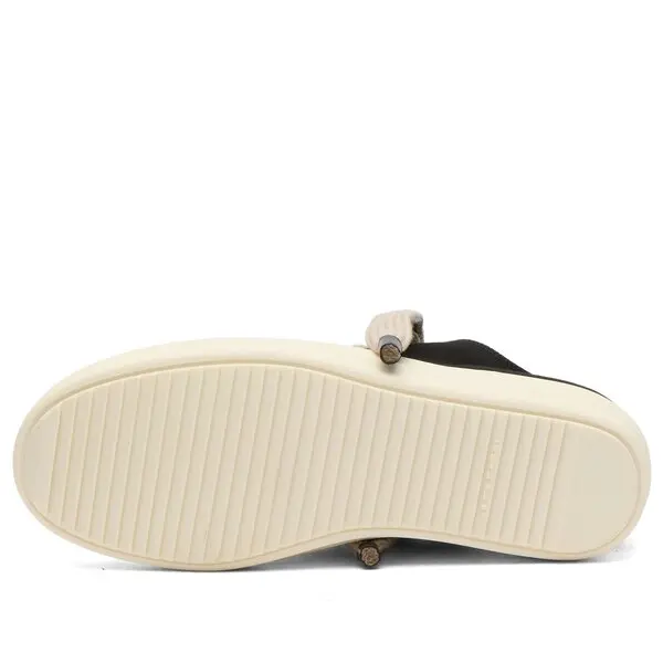 Rick Owens Denim Jumbolace Low Sneaks