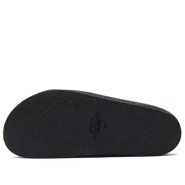 Studio Nicholson Nubuck Leather Slip-on Clogs - Ocean