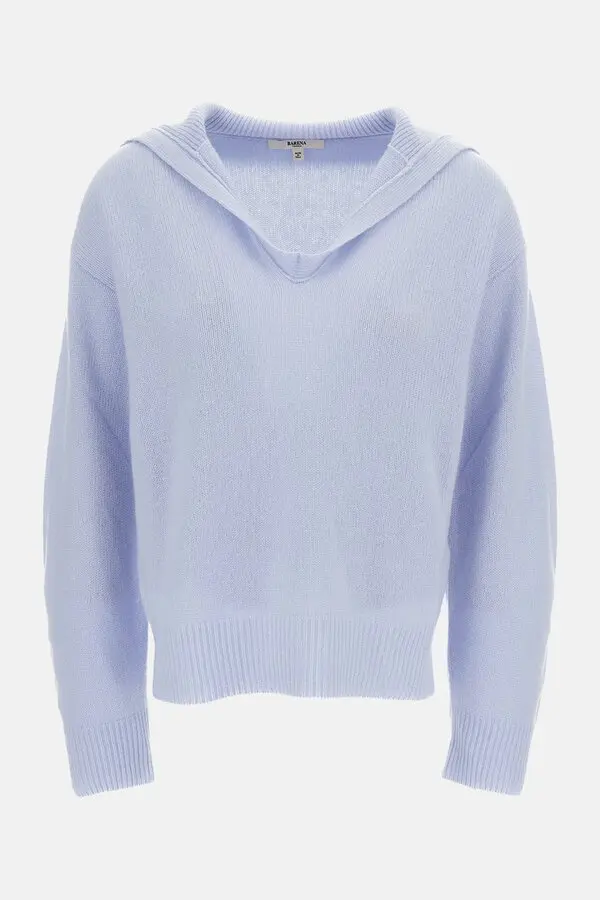 Barena Venezia Duse Cashmere Sweater - Sky Blue