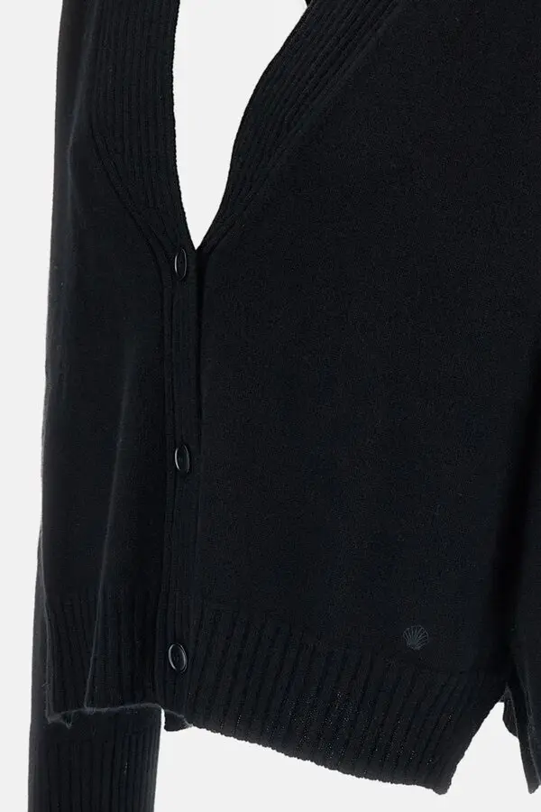 Loulou De Saison Kaia Cashmere Cardigan - Black