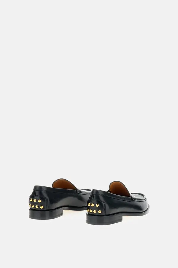 TOD'S Moccasin Slipper With Metal Studs