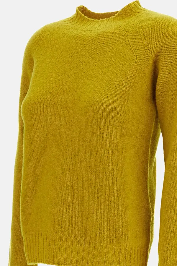 DRUMOHR Wool Crew Neck Sweater - Giallo