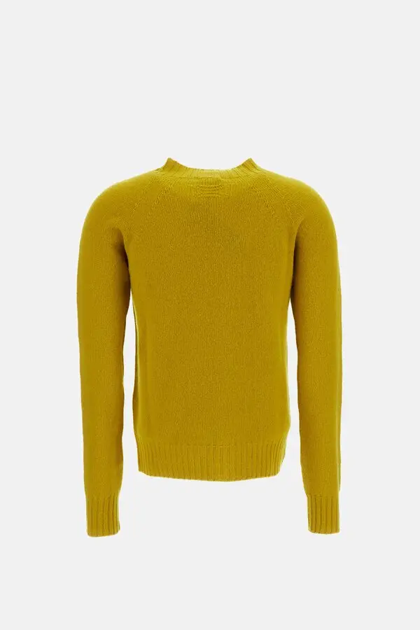 DRUMOHR Crew-neck Sweater With A Half-turtleneck