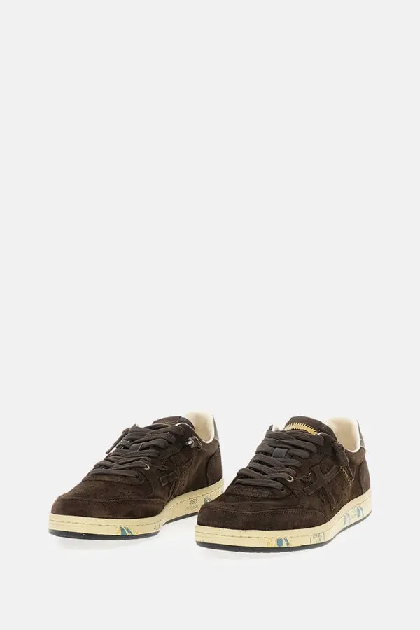 Premiata Bsktclay 8446 Suede Sneakers