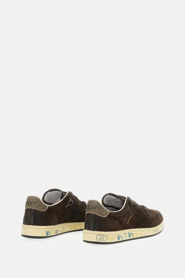 Premiata Bsktclay 8446 Suede Sneakers