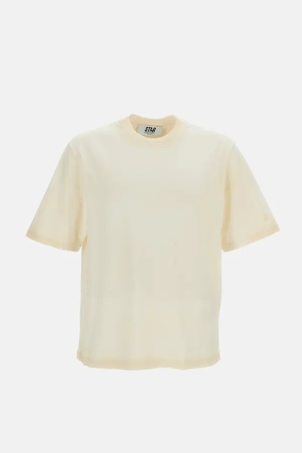 GOLDEN GOOSE Relaxed Fit Star T-shirt - Bianco