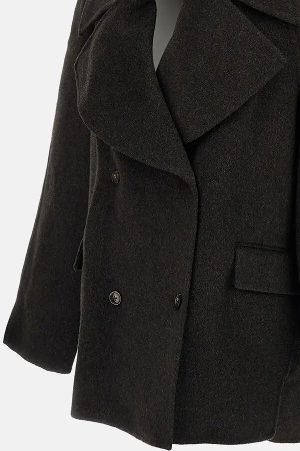 Loulou De Saison Neil Double-breasted Jacket - Marrone