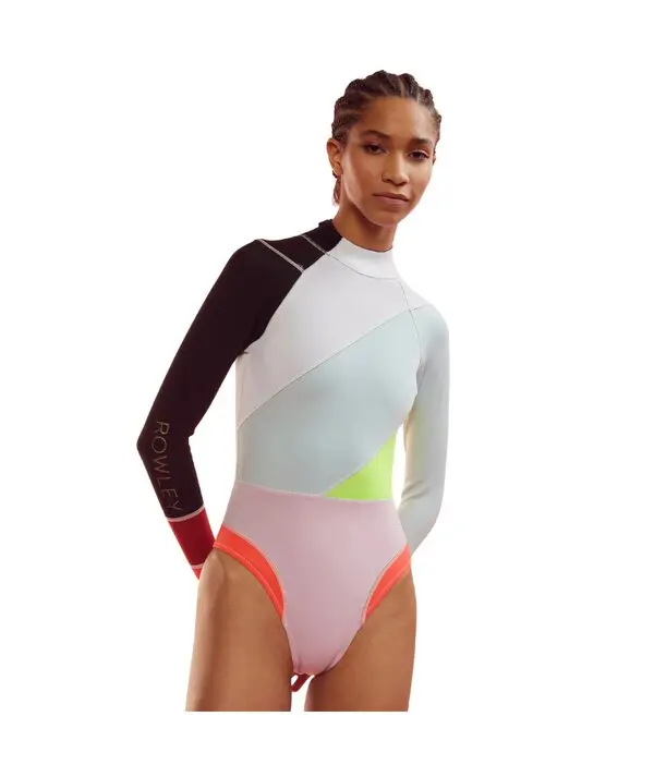 Cynthia Rowley Colorblock High Cut Wetsuit