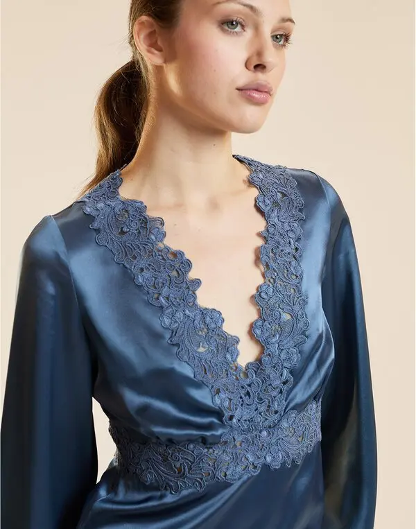 Cynthia Rowley Sequin V-neck Mini Dress - Blue
